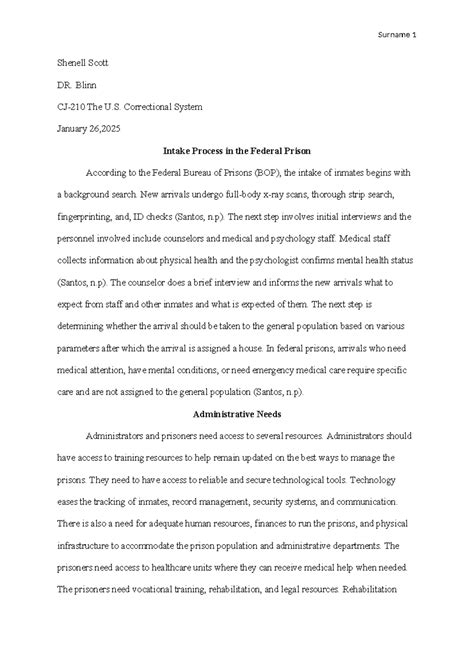 Image result for Prison Intake Process