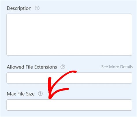 Image result for Max File Size Input HTML