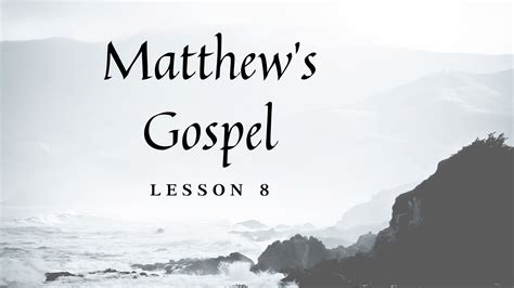 Image result for BSF Matthew Lesson 4 Lecture
