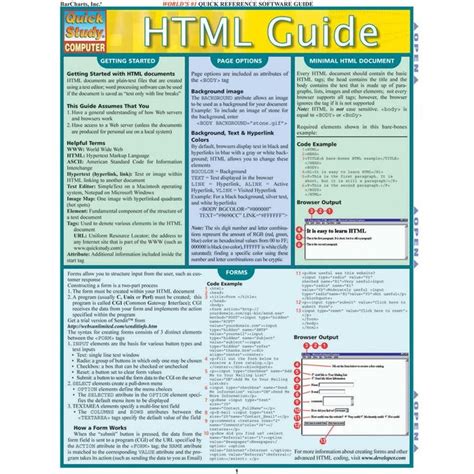 Image result for HTML Code Guide