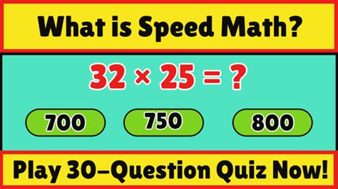 Image result for Math Speed Questions