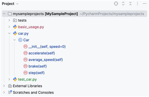 Image result for PyCharm Project Window