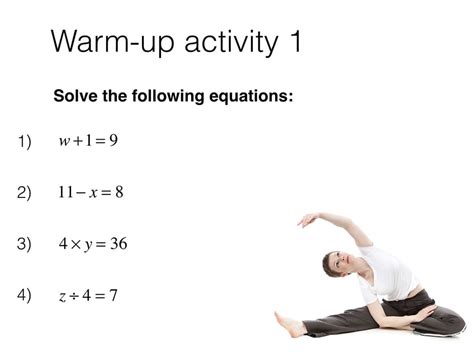 Image result for How to Solve One Step Equations