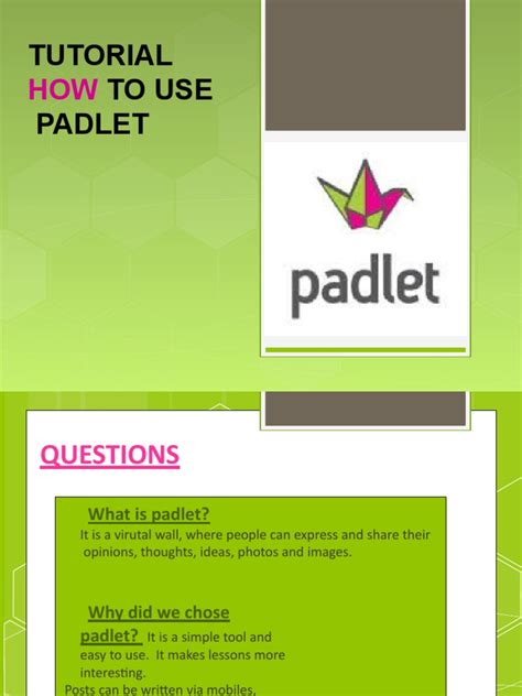 Image result for Tutorial Padlet PDF
