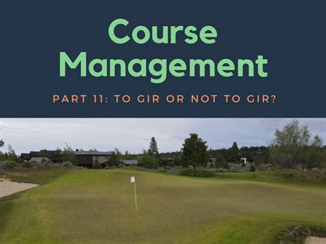 Image result for Managing a Golf Course