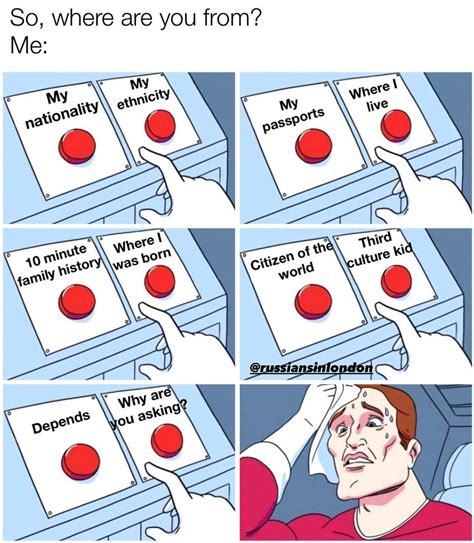 Image result for Guy Sweating Meme Button