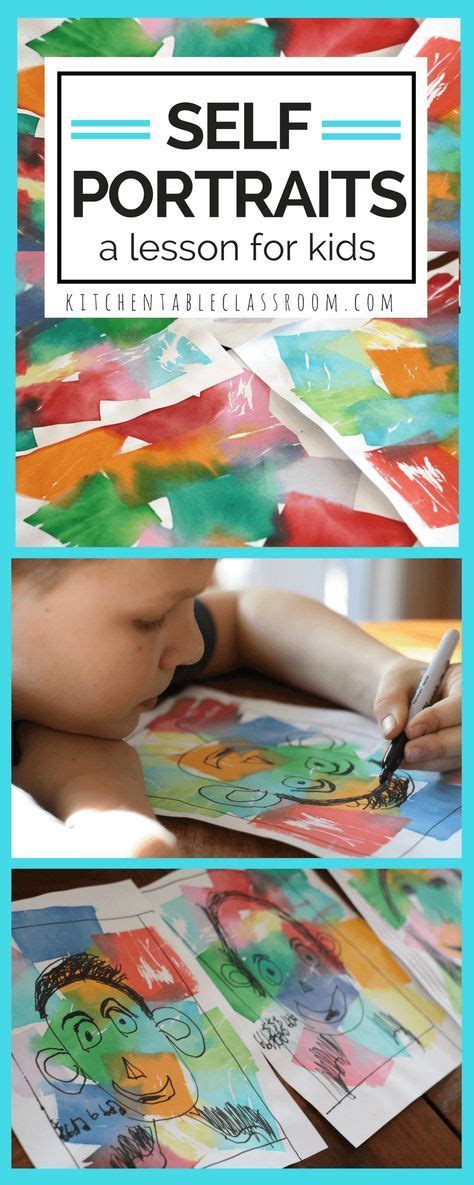 Image result for Self Portrait Tutorial for Kids