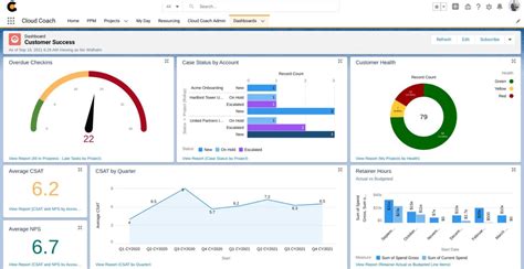 Image result for Salesforce Dashboard Examples
