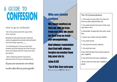 Image result for Step by Step Confession Guide