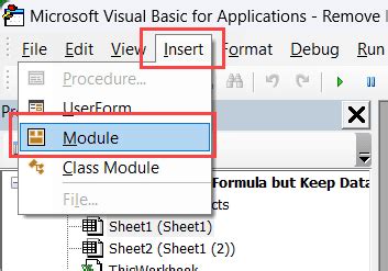 Image result for How to Remove Module in Excel VBA
