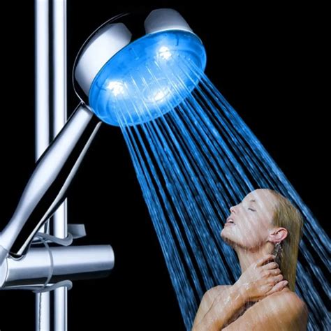 Image result for LED Color Changing Shower Head