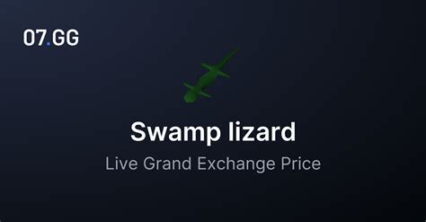 Image result for How to Catch Swamp Lizards OSRS