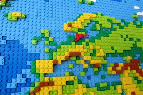 Image result for LEGO Minecraft World Map