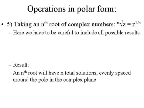Image result for Complex Numbers Polar Form Operations