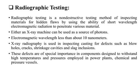 Image result for Non-Destructive Testing Methods