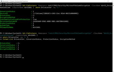 Image result for BitLocker Status Command