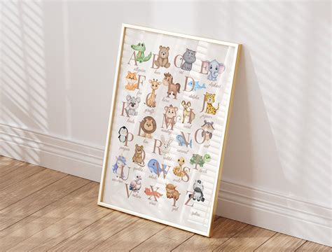 Abc poster animal alphabet alphabet poster alphabet animal poster ...