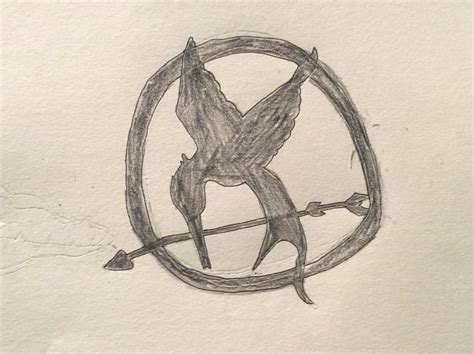 Image result for Hunger Games Mockingjay Drawing