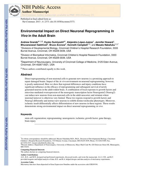 Image result for Neuronal Reprogramming
