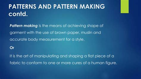 Image result for Making Patterns Foundation PowerPoint