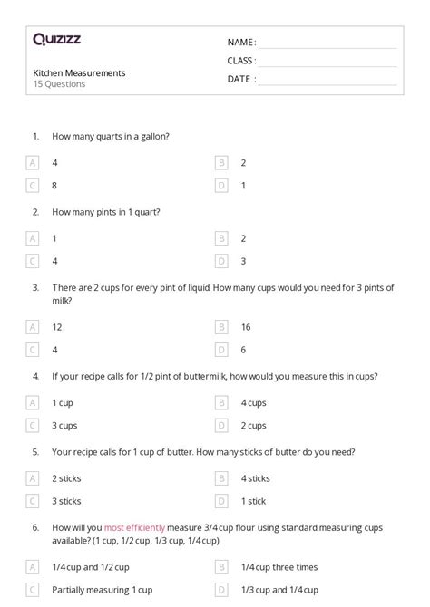 Image result for Math Measurement Grade 8 Worksheet