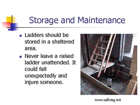 Image result for Environmental Conditions When Using a Ladder