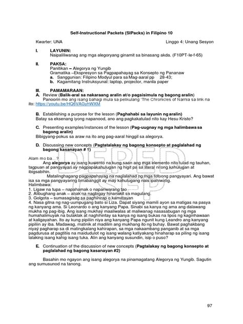 Image result for Filipino G10 Module