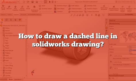 Image result for SolidWorks Drawing Dashed Line