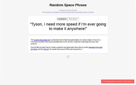 Image result for Random Phrase Generator