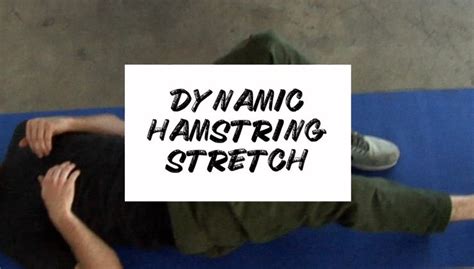 Image result for Dynamic Stretching of Hamstrings