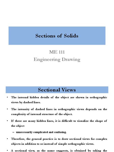 Image result for Solid Section