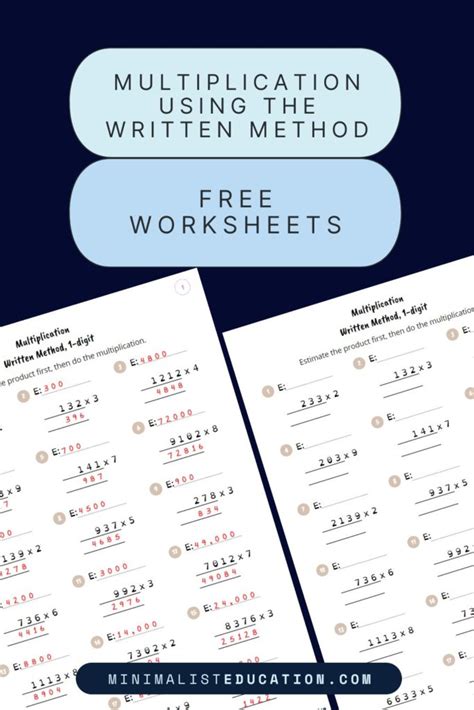 Image result for Working Out Multiplication Method