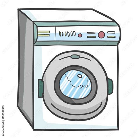 Image result for Washing Machine Cartoon