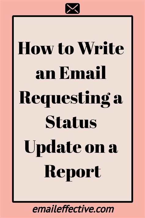 Image result for Update Request Email Example