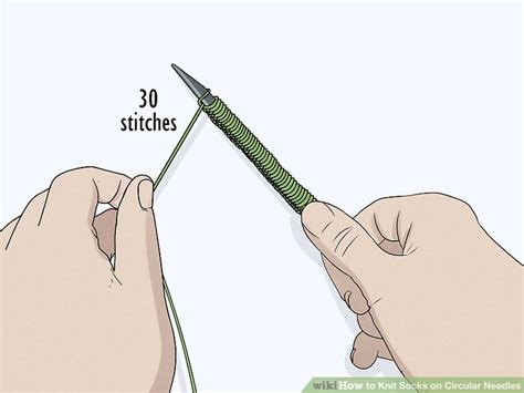 Image result for Knitting Socks Using Circular Needles