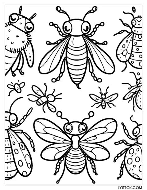 Image result for Insects Coloring Pages