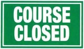 Image result for Course Closed Event in Progress
