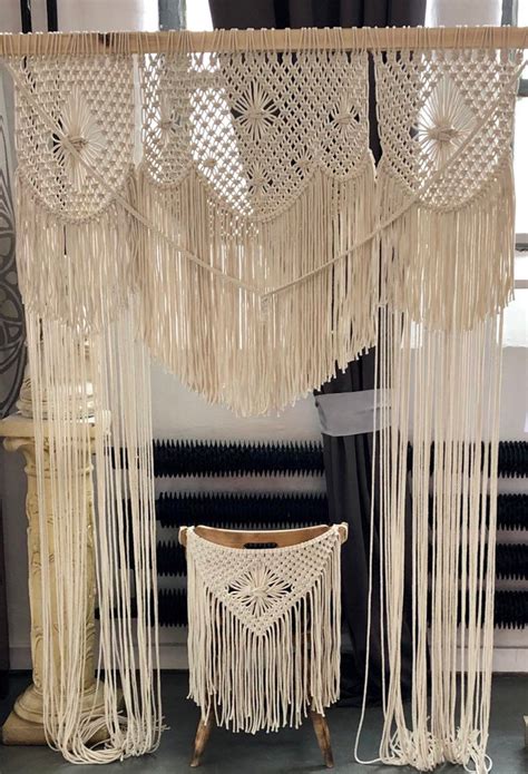 Image result for Macrame Chair Back