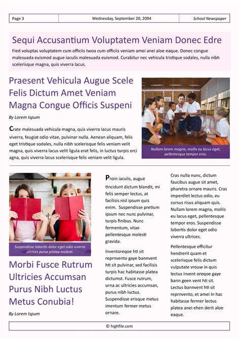 Image result for School Article Example