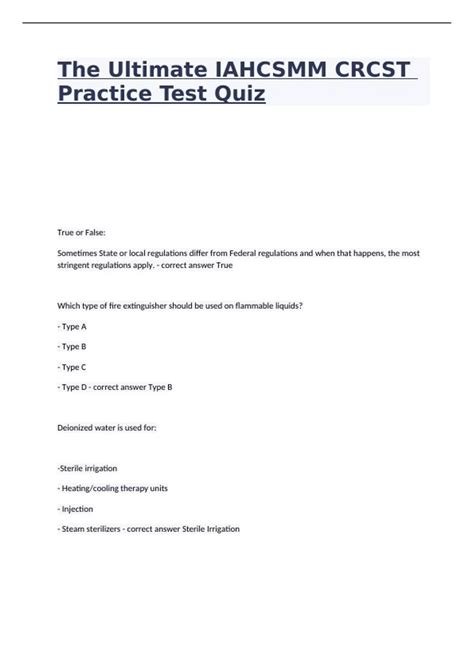 Image result for Crcst Printable Practice Test