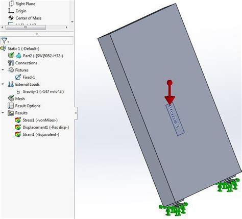 Image result for SolidWorks Simulation Force