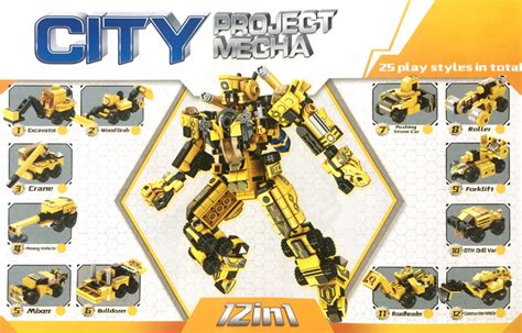 Image result for Tfhc Mecabot 12-In-1 City Project