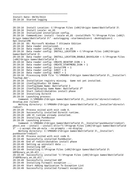 Image result for Open Install Log File