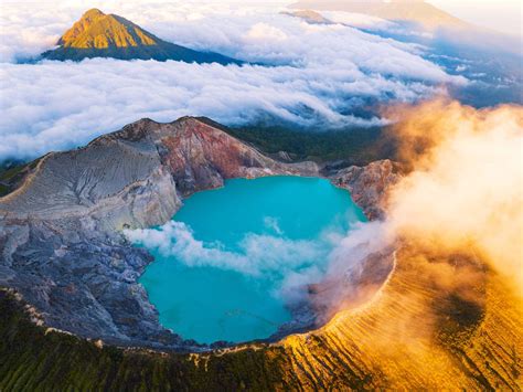 Image result for Blue Lava Volcano Java Island