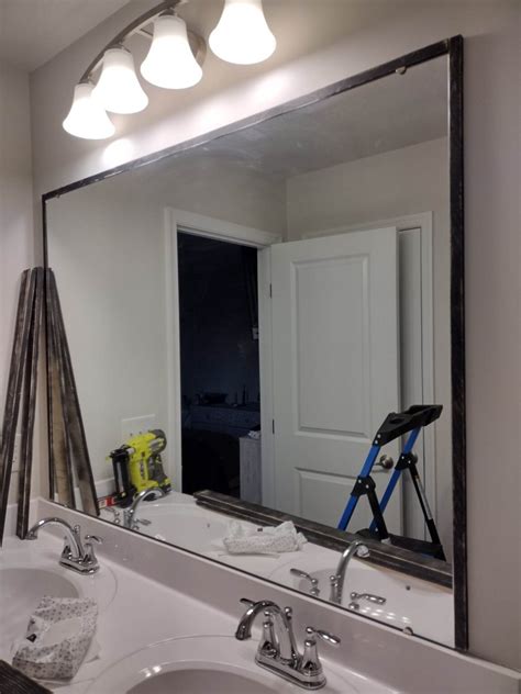 Image result for Installing Mirror Frame