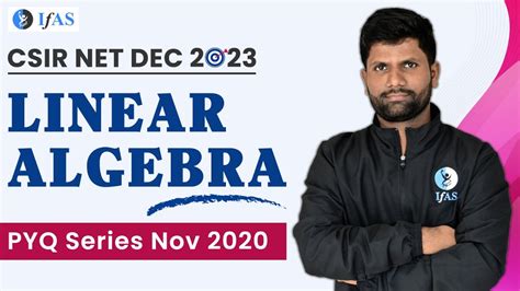 Image result for CSIR Net Linear Algebra Questions