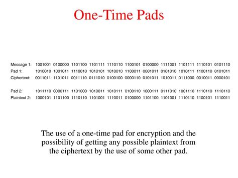 Image result for How Does a One Time Pad Work