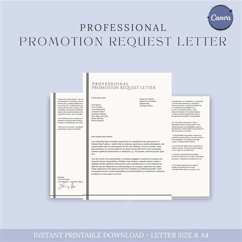 Image result for Promotion Request Letter Format