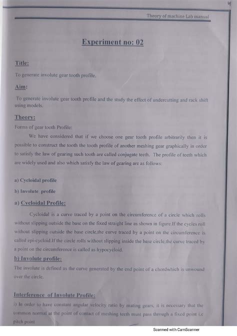 Image result for Involute Gear Tooth Profile