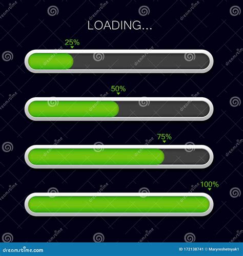 Image result for Loading Progress Bar UI